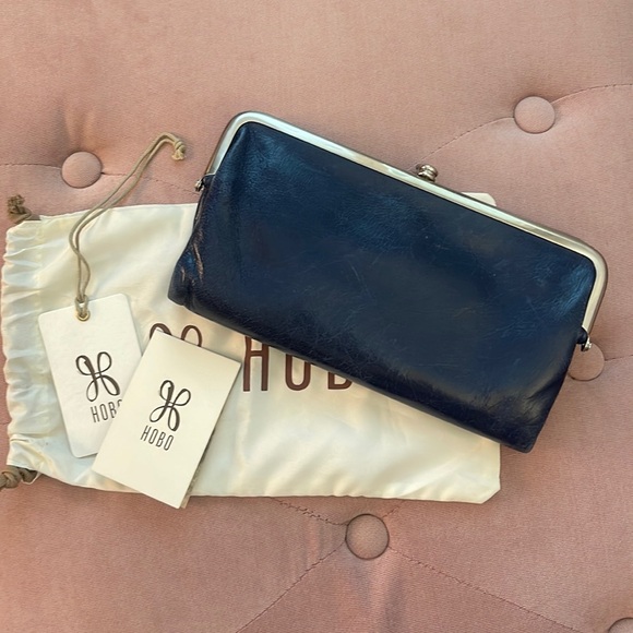 HOBO | Bags | Hobo Wallet Navy Blue | Poshmark